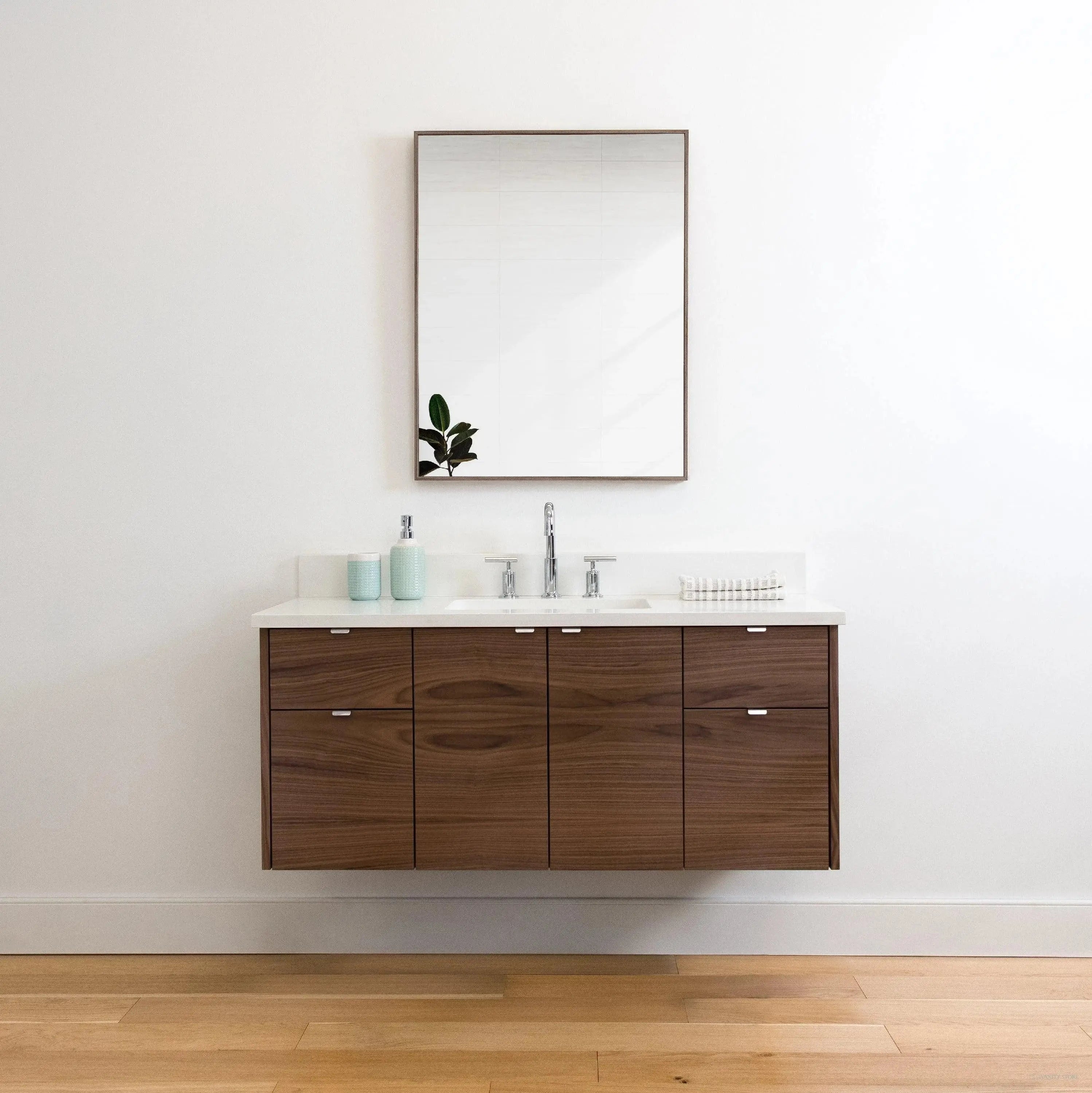 Floating Bathroom Vanities | Solid Wood Styles, Free US Shipping ...