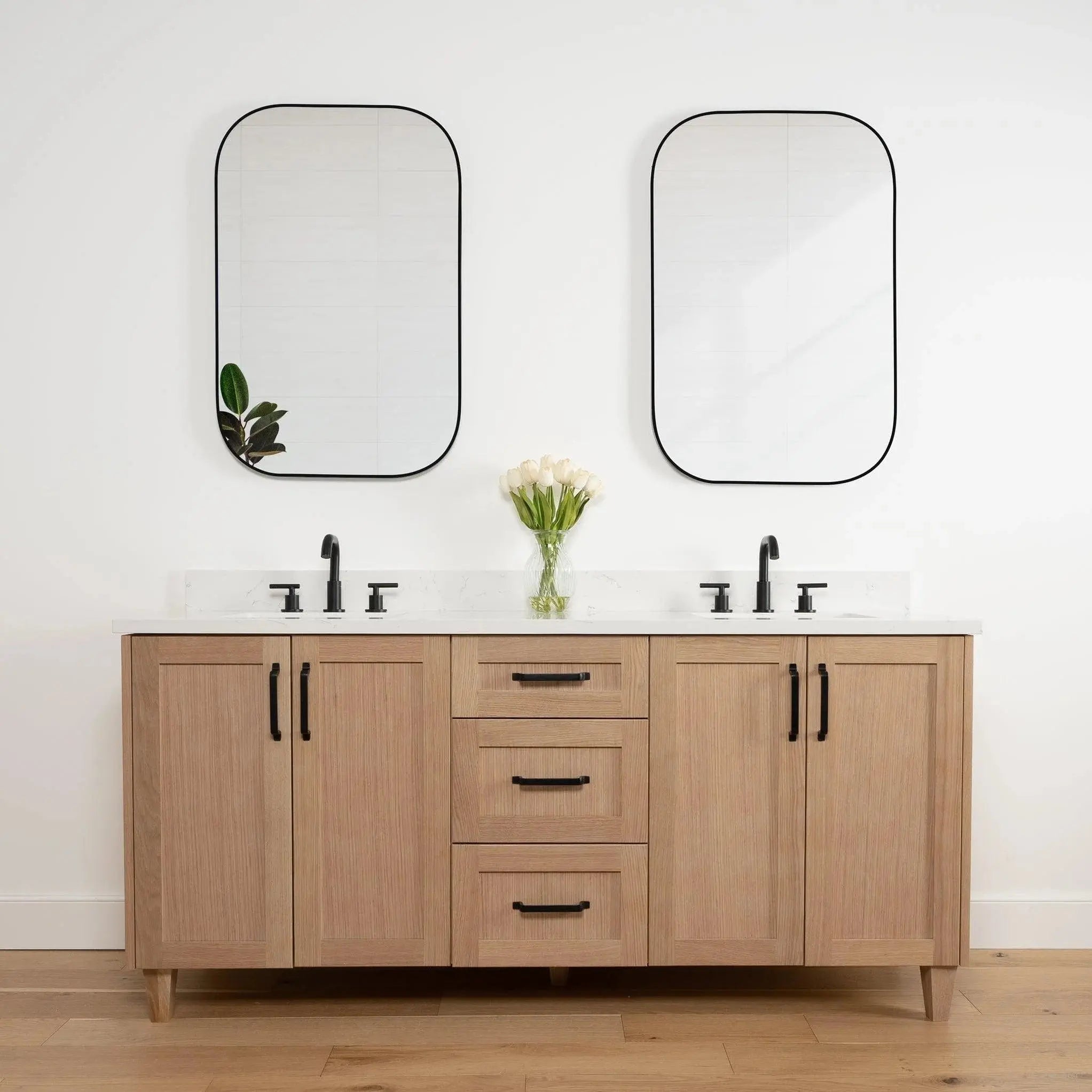 White Oak Vanities (24"–72") | Free Shipping in the US – Teodor ...