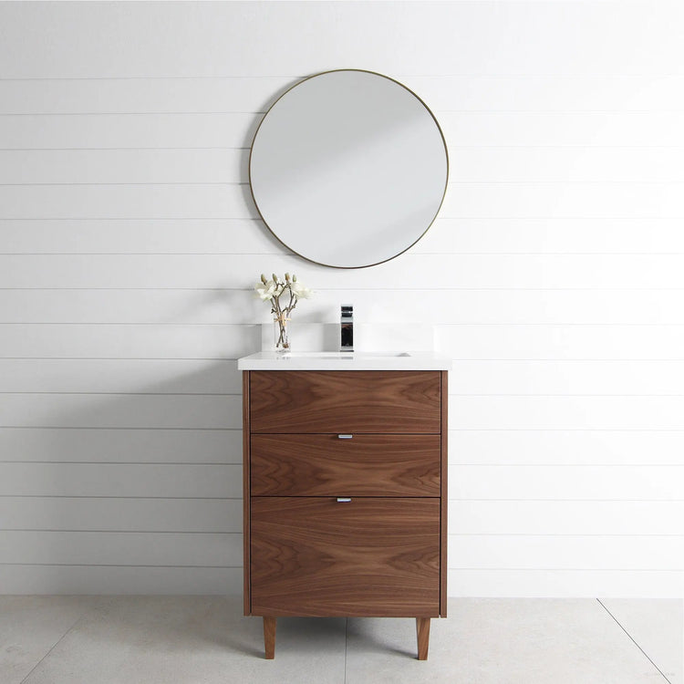 24 Inch Bathroom Vanities | Small-Space Styles with Free US Shipping ...