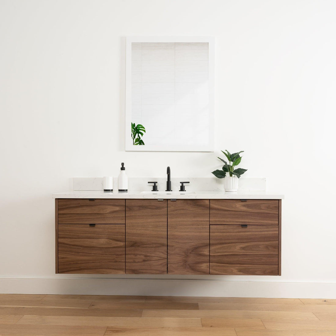 Floating Bathroom Vanities | Solid Wood Styles, Free US Shipping ...