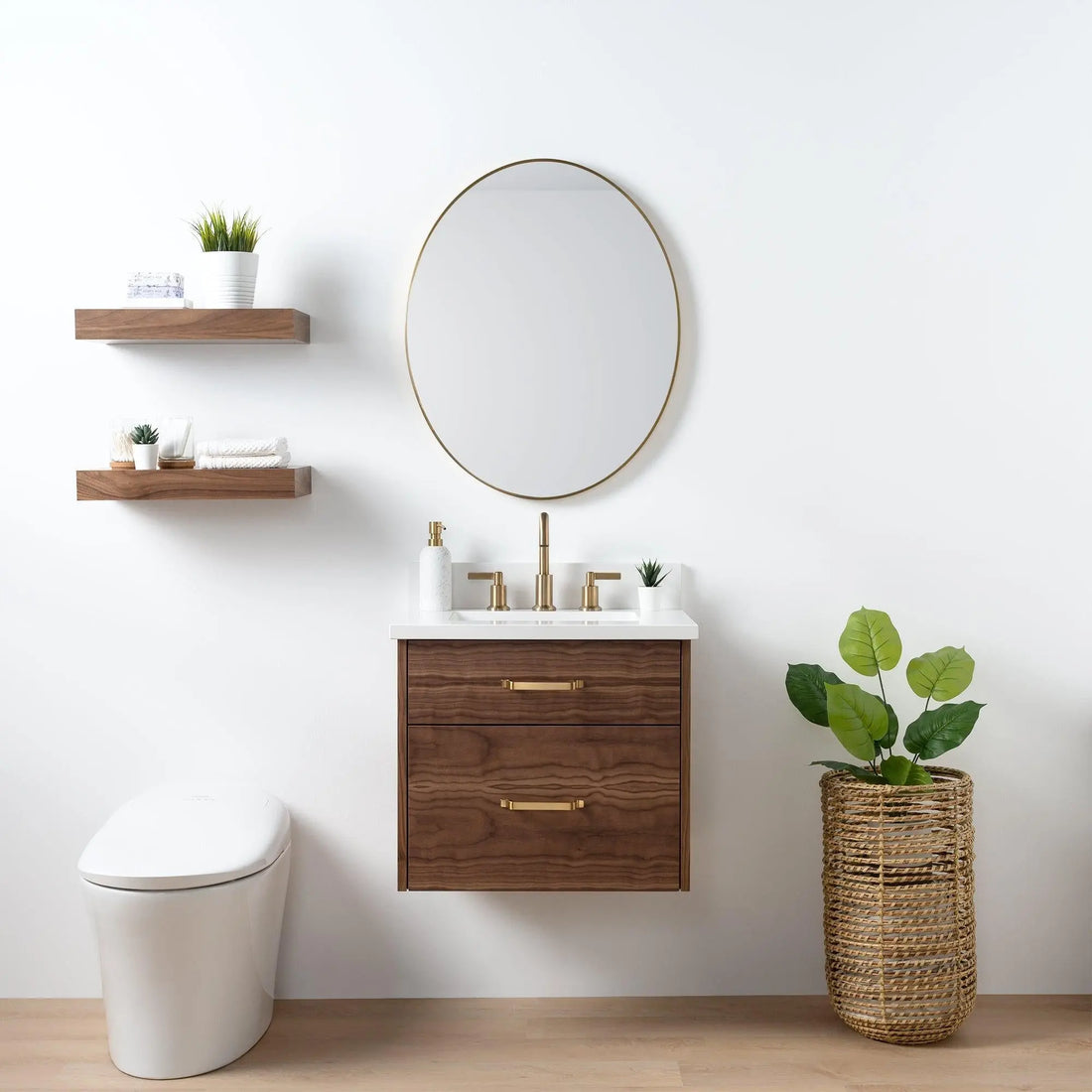 Wall Mounted Vanities for Every Space | Free US Shipping Available ...