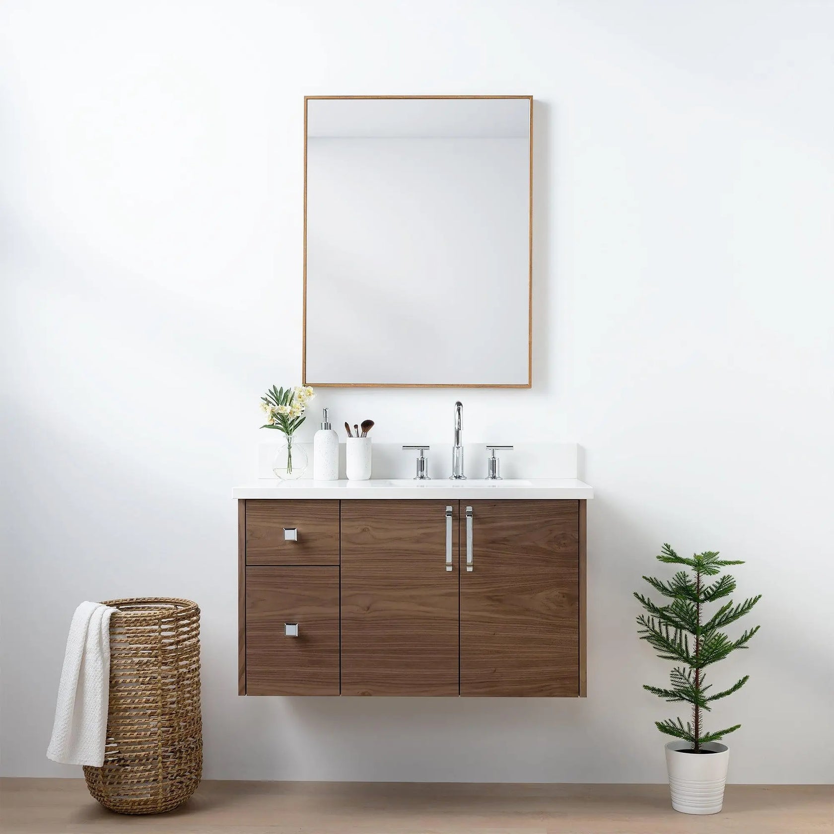 Wall Mounted Vanities for Every Space | Free US Shipping Available ...