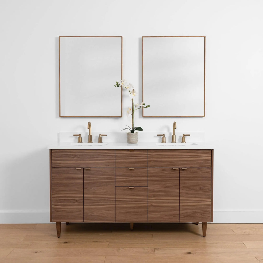 Narrow Bathroom Vanities | Space-Saving Styles | Free US Shipping ...