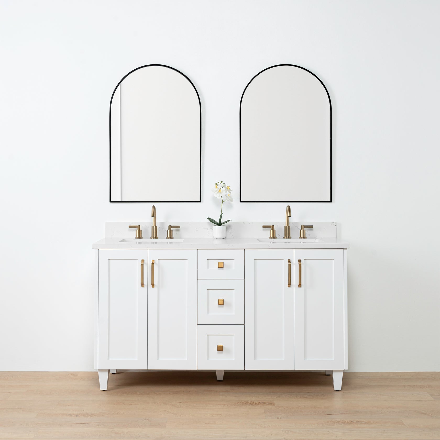 White Bathroom Vanities in All Sizes | Free US Shipping – Teodor ...