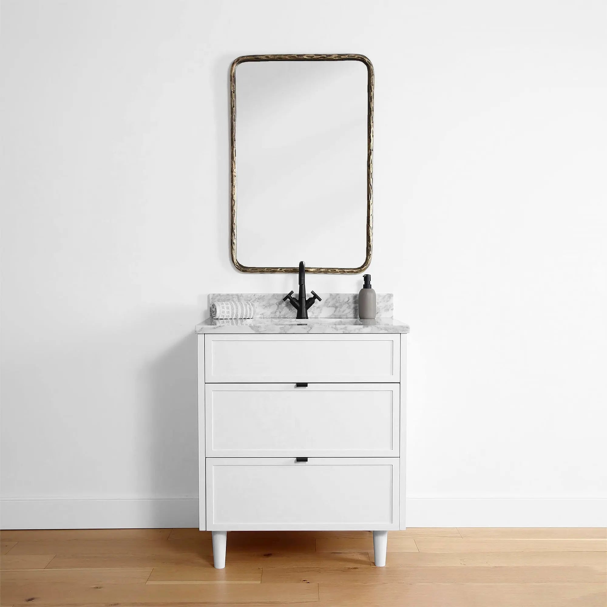 White Bathroom Vanities in All Sizes | Free US Shipping – Teodor ...
