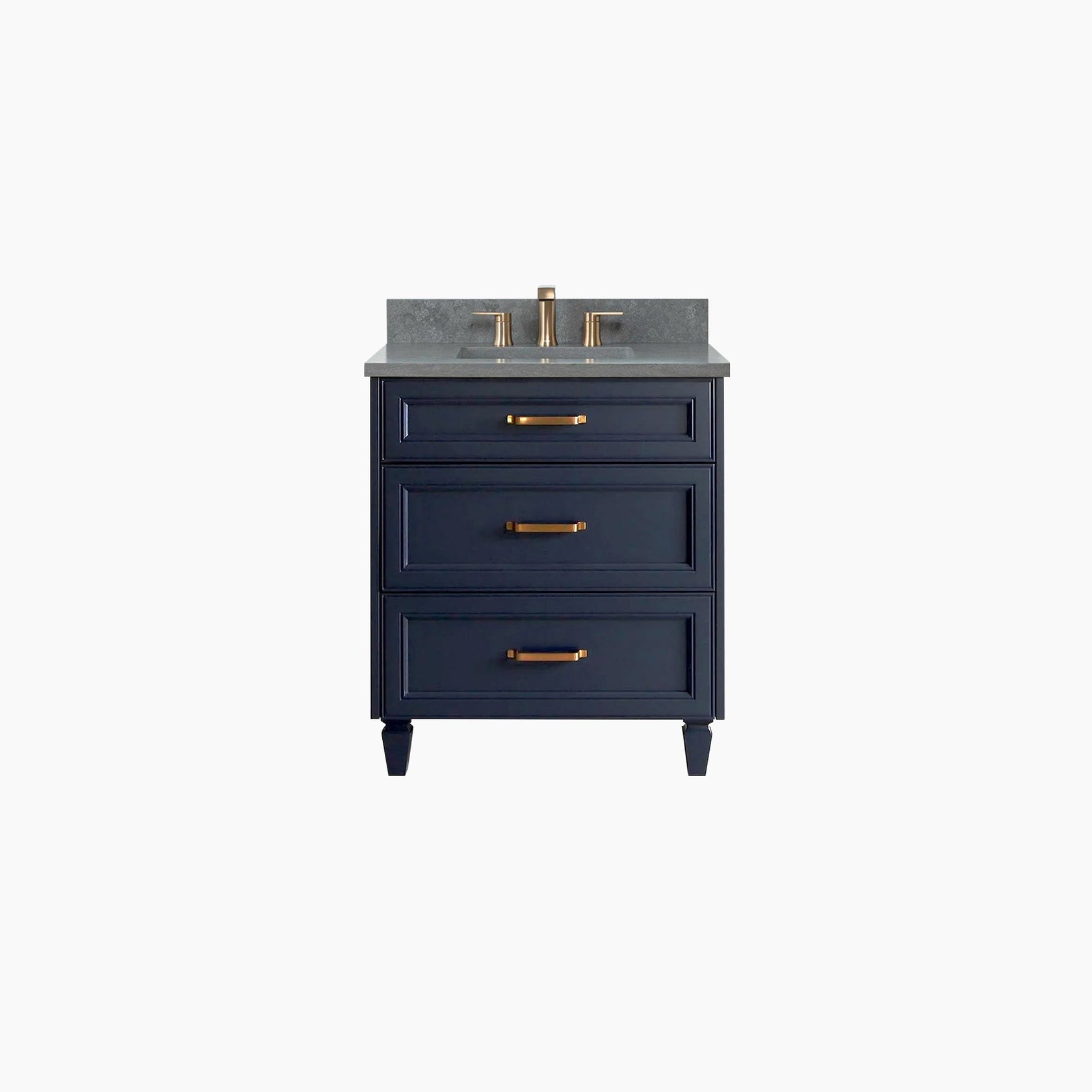 Davenport 30" Pacific Blue Bathroom Vanity - Teodor Vanities United ...