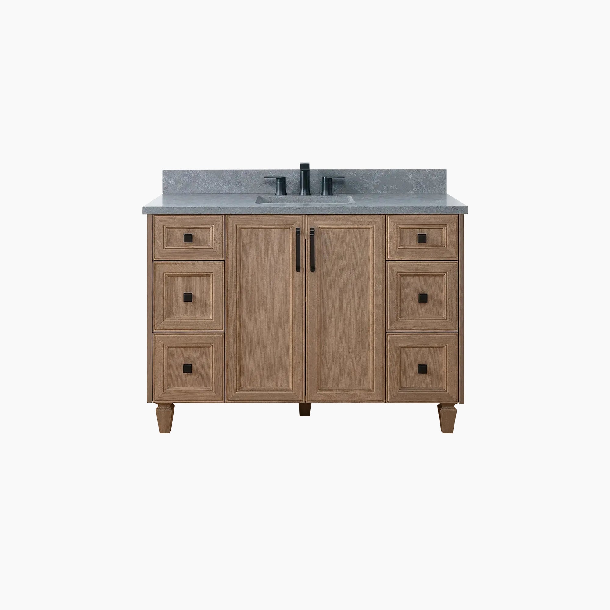 Davenport 48" Almond Coast Bathroom Vanity - Teodor Vanities United ...