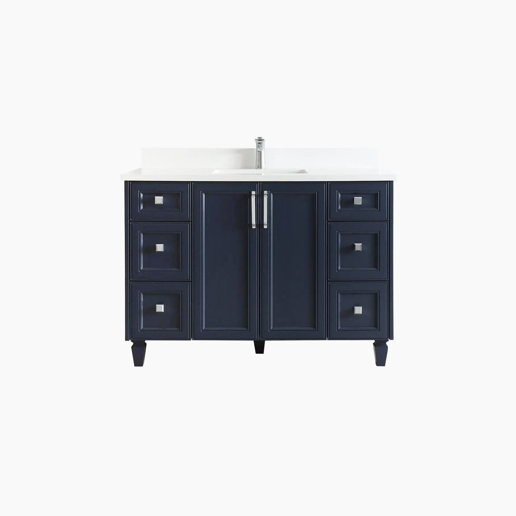 Blue Bathroom Vanities | Traditional Styles in 24–72” Sizes – Teodor ...