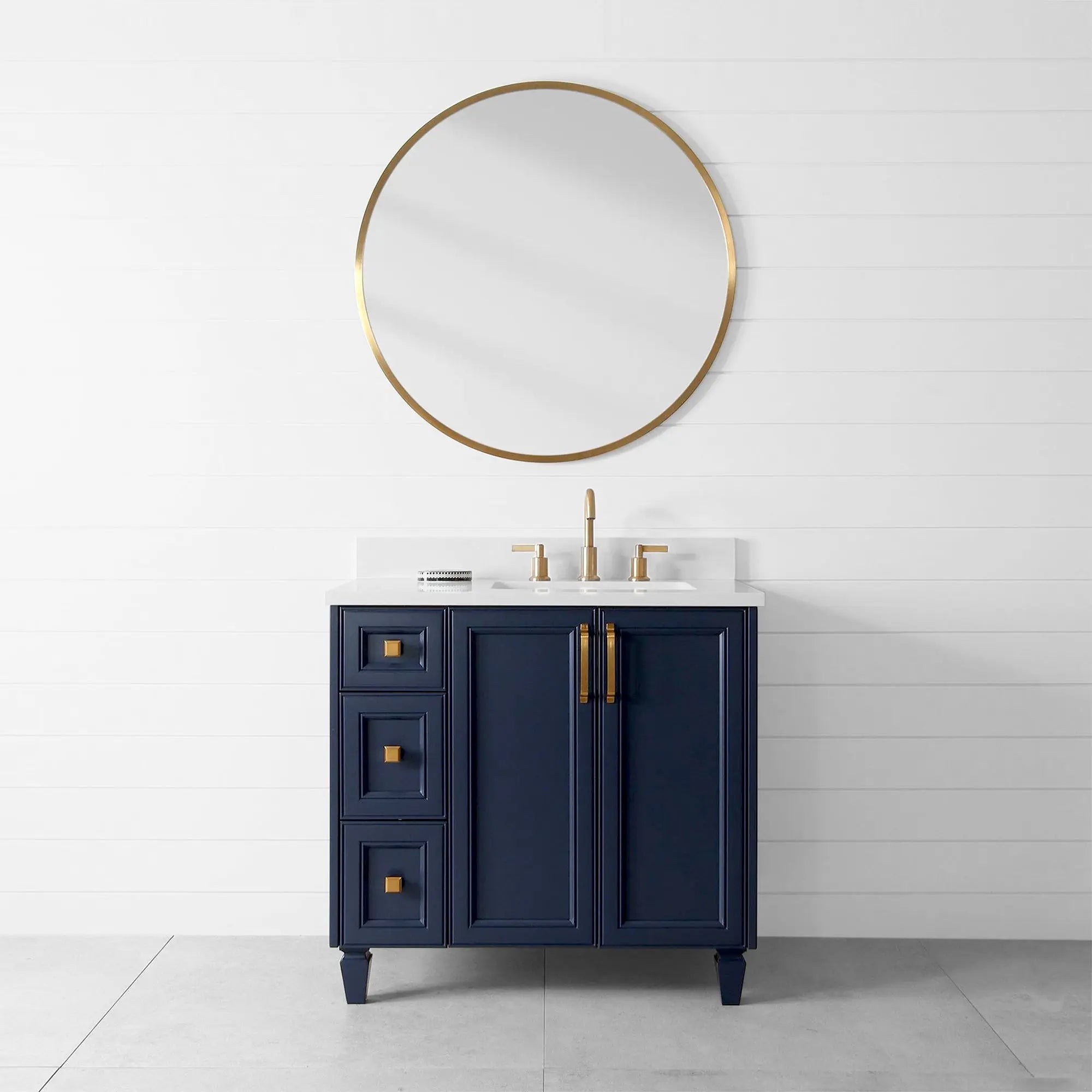 Blue Bathroom Vanities | Traditional Styles in 24–72” Sizes – Teodor ...