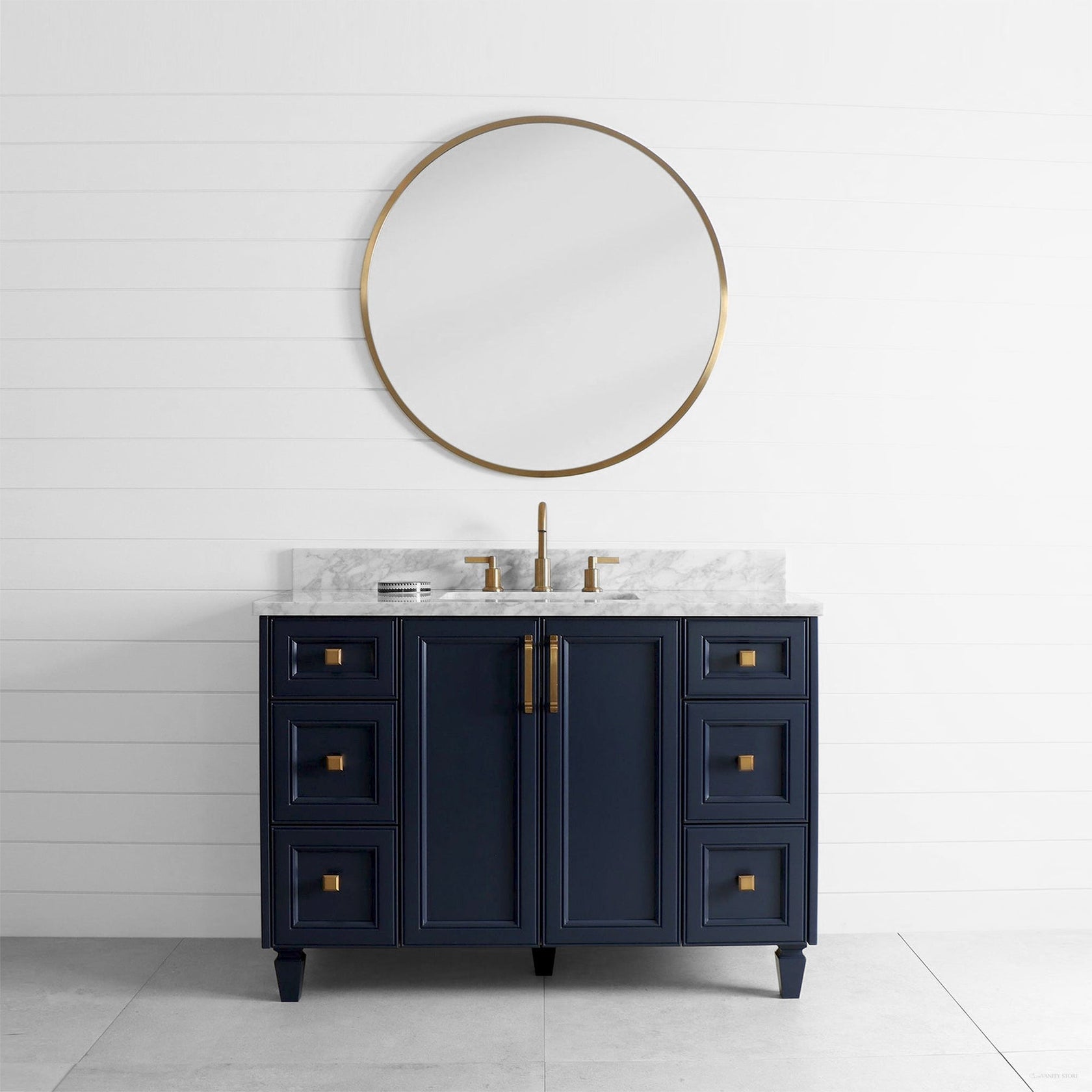 Blue Bathroom Vanities | Traditional Styles in 24–72” Sizes – Teodor ...